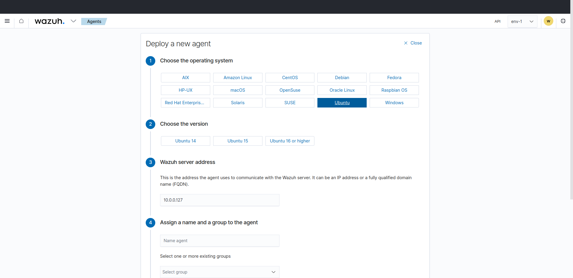 Add name to the operating system versions in the deploy new agent section · Issue #4848 · wazuh ...
