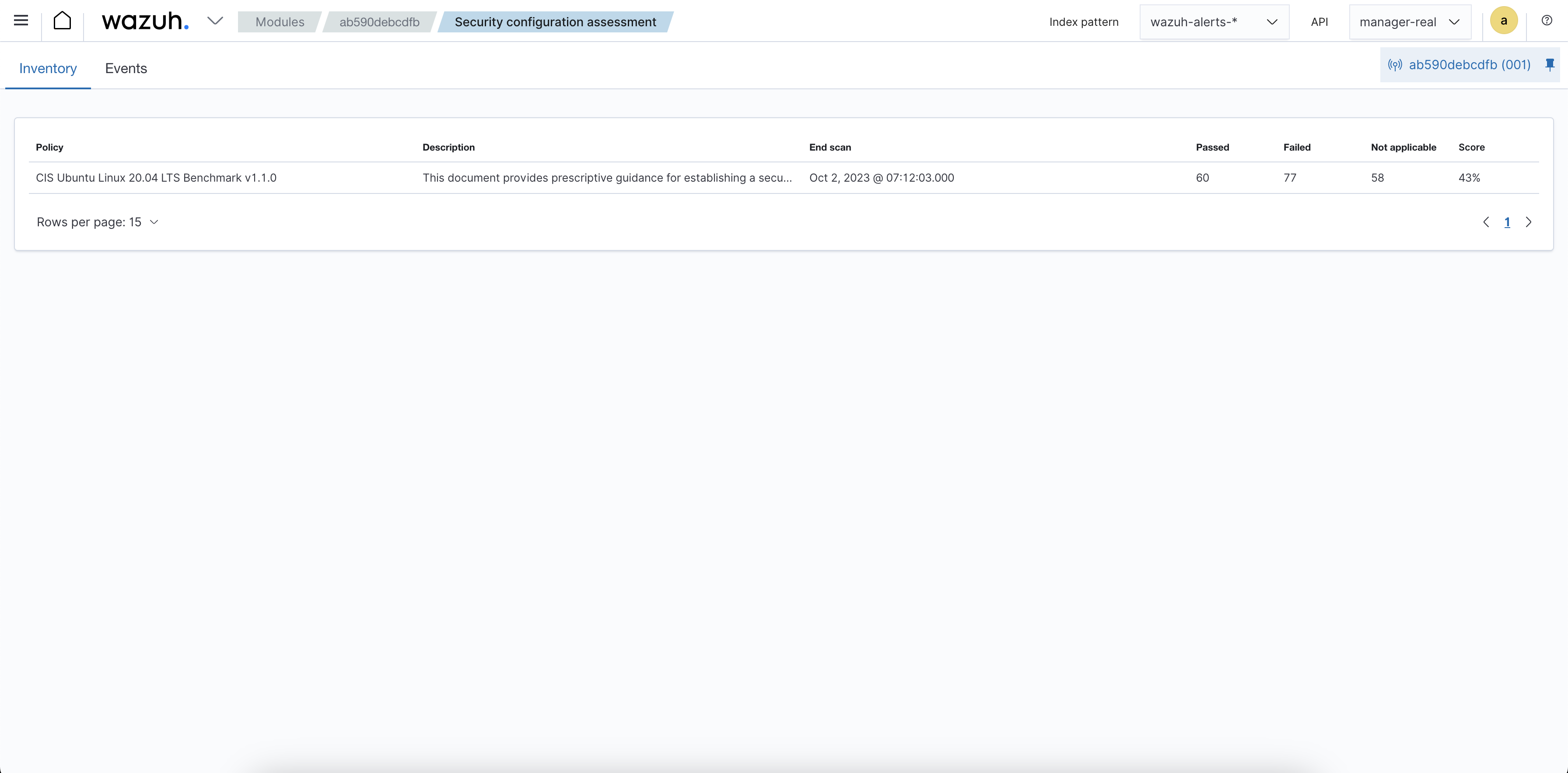 [Update dashboards] Update `security configuration assessment` dashboard · Issue #5930 · wazuh ...