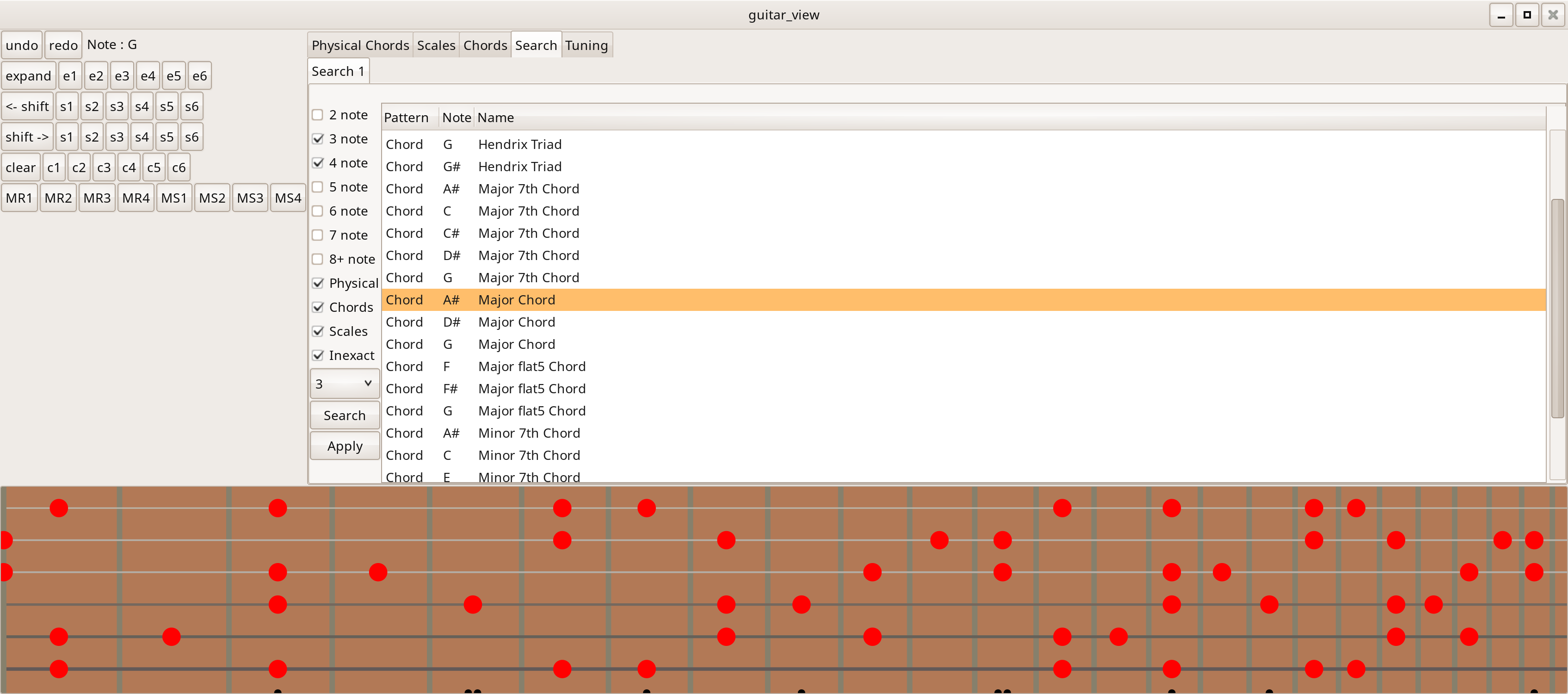 GitHub - ScottBaillie/GuitarView: A visual representation of guitar ...