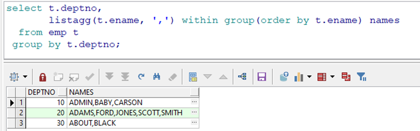 Suggested support for Oracle's listagg() WITHIN GROUP () · Issue #116 · IvorySQL/IvorySQL · GitHub