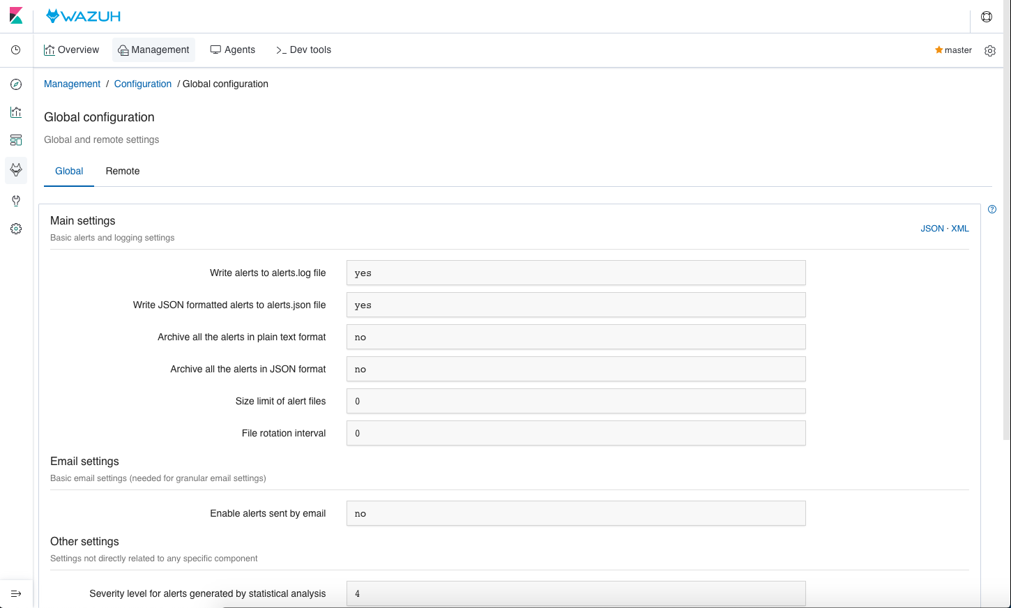 Adapt Wazuh app for new log rotation module · Issue #1857 · wazuh/wazuh-dashboard-plugins · GitHub