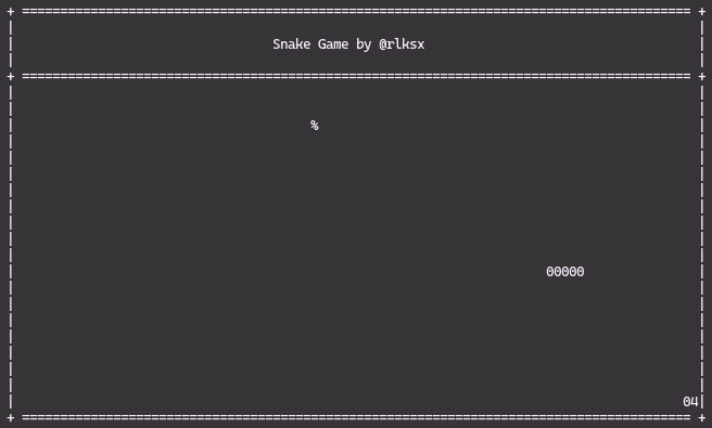 GitHub - tdayko/snake-game: The classic Snake Game, made with C# running on console! 🐍