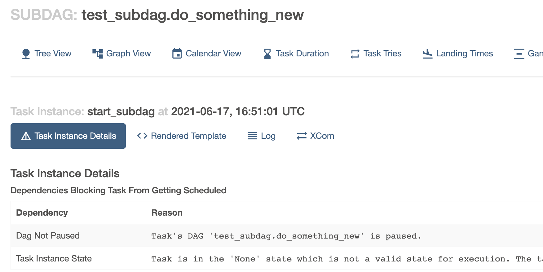 Adding SubDag to an already unpaused dag created in paused state · Issue #16507 · apache/airflow ...
