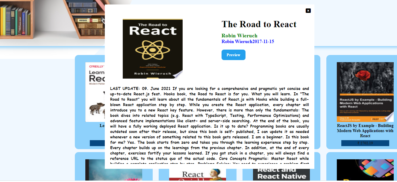 GitHub - kanav1999/Look-Your-Book: The react app is based on google ...