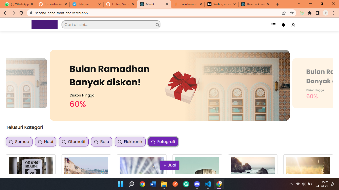 GitHub - TubagusEza/SecondHand-FrontEnd: Front End part of Binar Academy X Kampus Merdeka ...