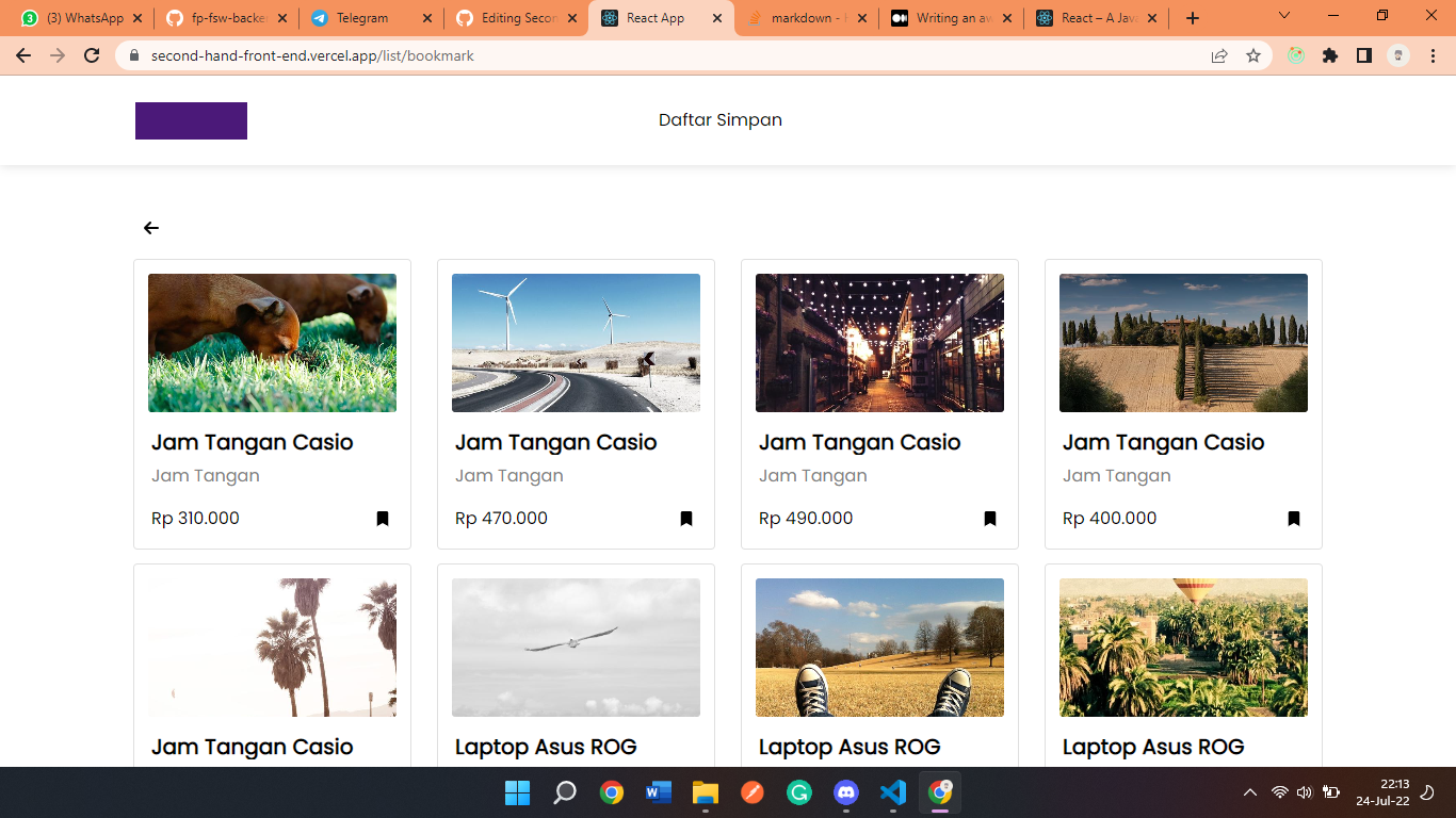 GitHub - TubagusEza/SecondHand-FrontEnd: Front End part of Binar Academy X Kampus Merdeka ...