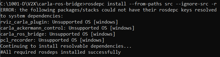 [Windows10] colcon build failed · Issue #584 · carla-simulator/ros-bridge · GitHub