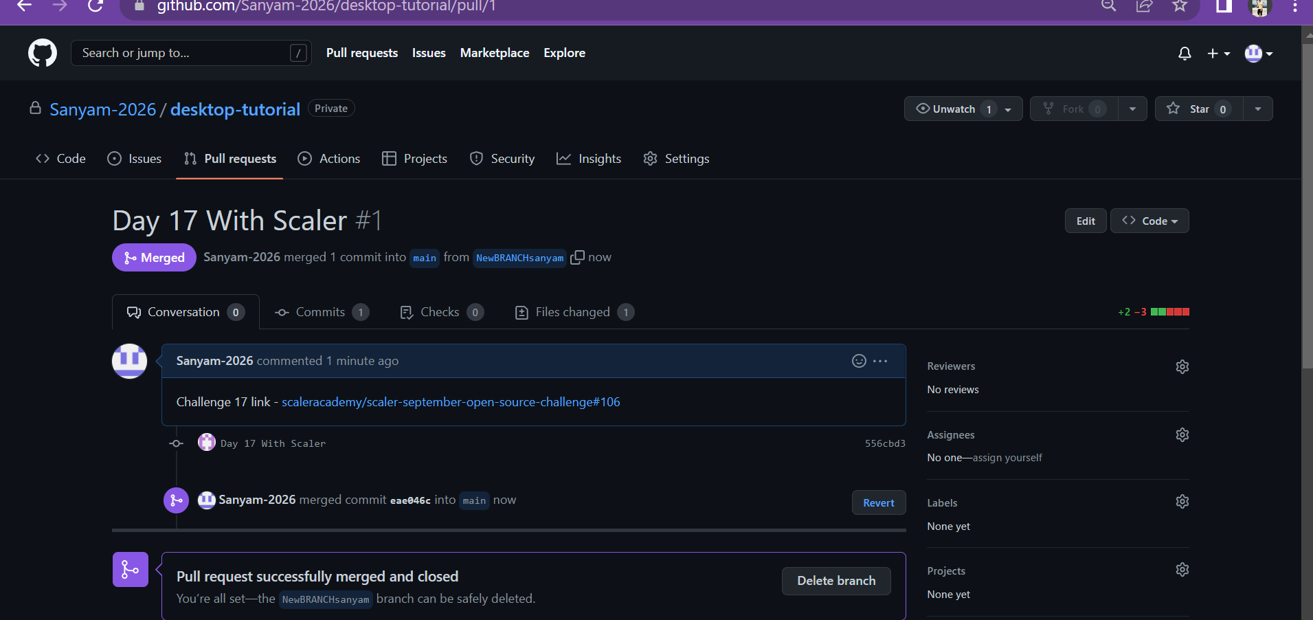 Challenge (1-30)- - Sanyam Jain · Issue #106 · scaleracademy/scaler-september-open-source ...