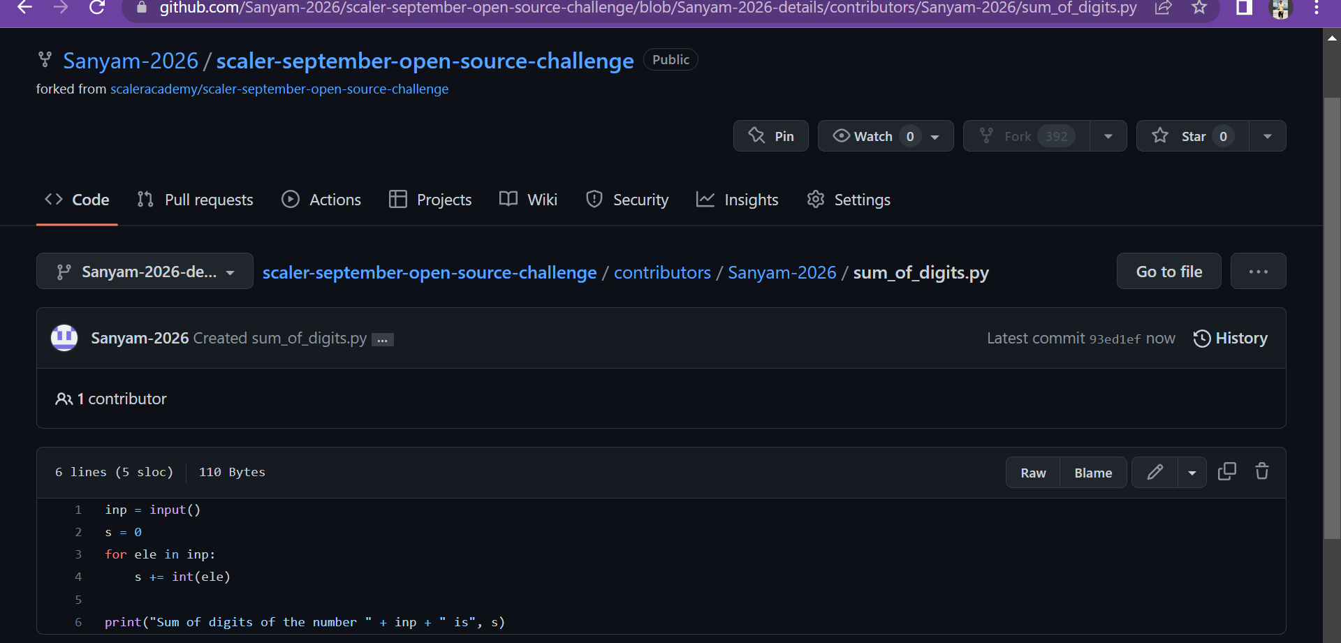 Challenge (1-30)- - Sanyam Jain · Issue #106 · scaleracademy/scaler-september-open-source ...