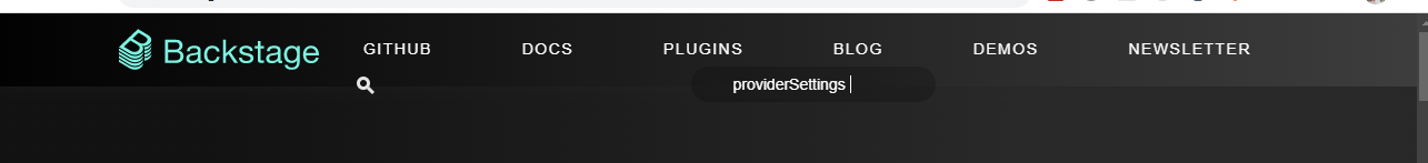 Backstage.io search provides no feedback if no autocompletion results ...