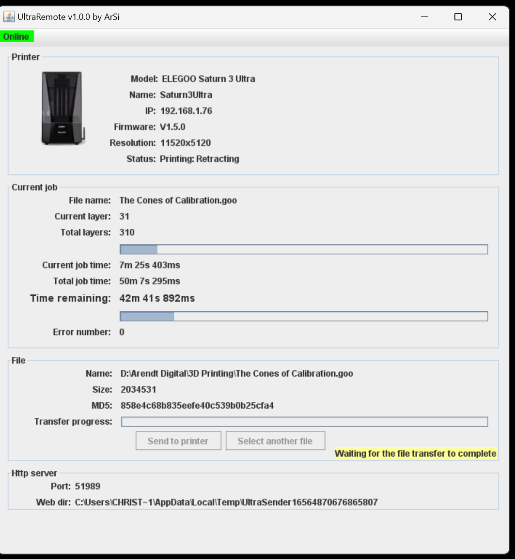Connects but won't send file. · Issue #5 · arsi-apli/UltraRemote · GitHub