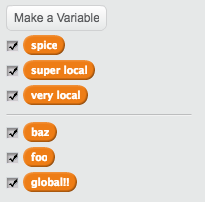Implement variables "for this sprite" · Issue #559 · scratchfoundation/scratch-gui · GitHub