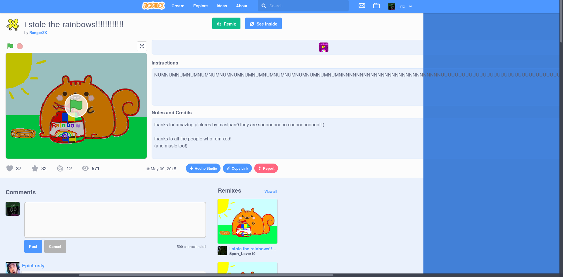 Long strings in instructions or notes & credits don't wrap · Issue ...