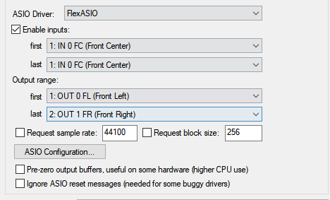 Issue with the input and output · Issue #173 · dechamps/FlexASIO · GitHub