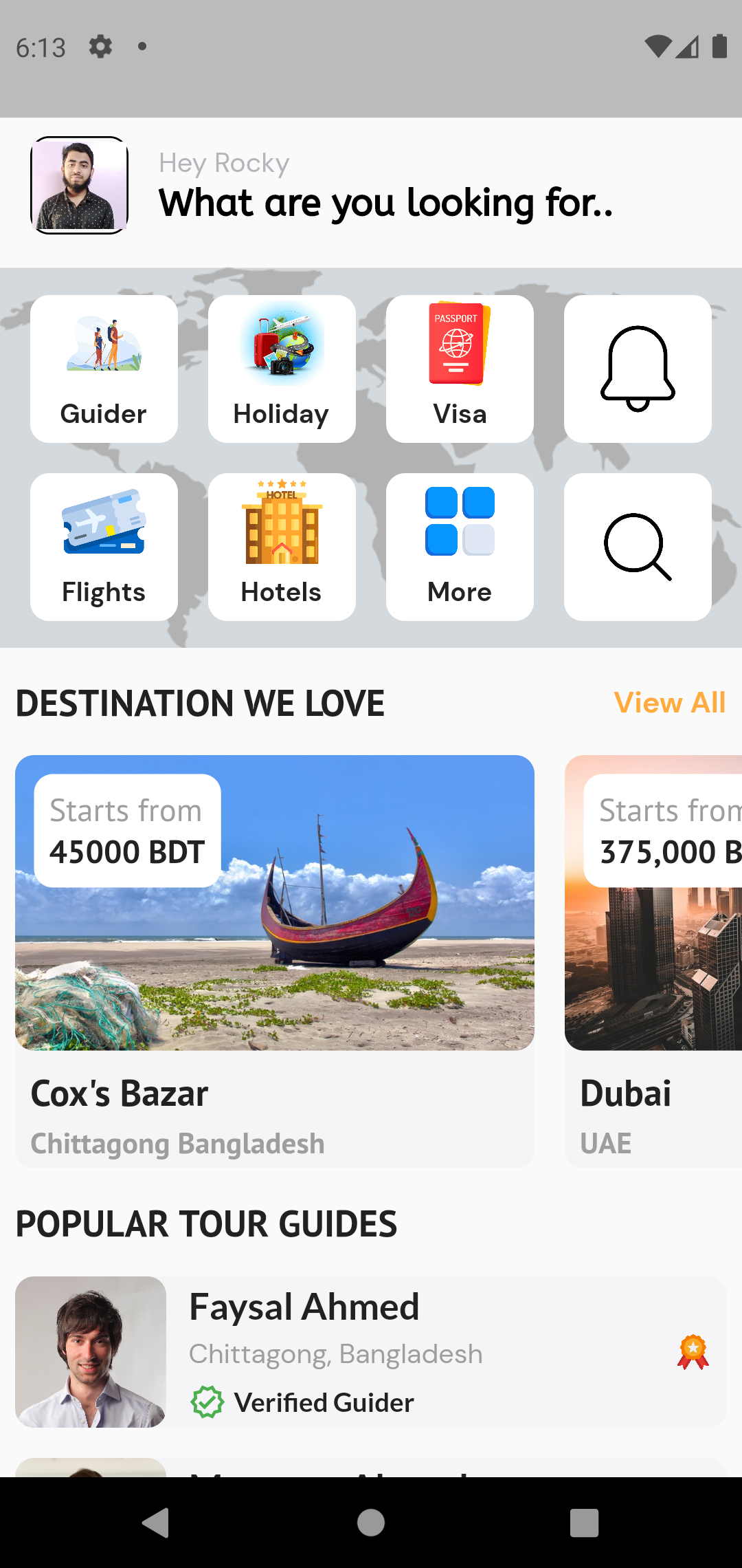 GitHub - mdshihabuddinroky/Guideasy: Travel app design. i did this ui design for Guideasy Ltd ...