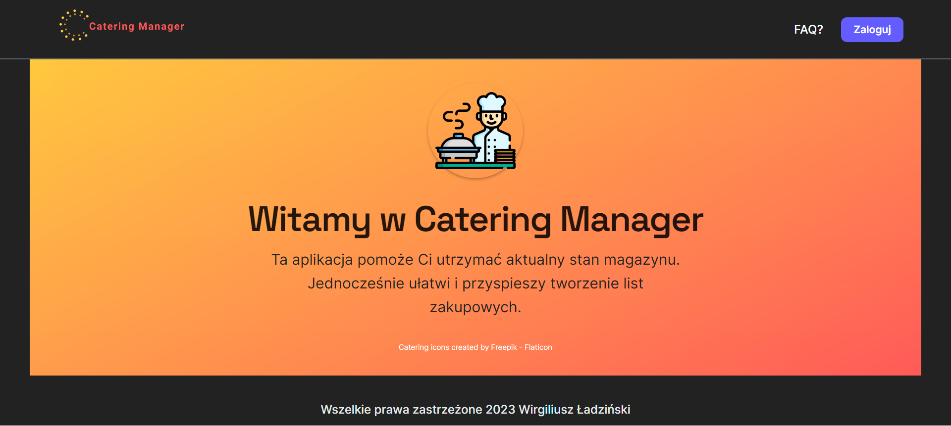 GitHub - ZwirekPL/catering_new
