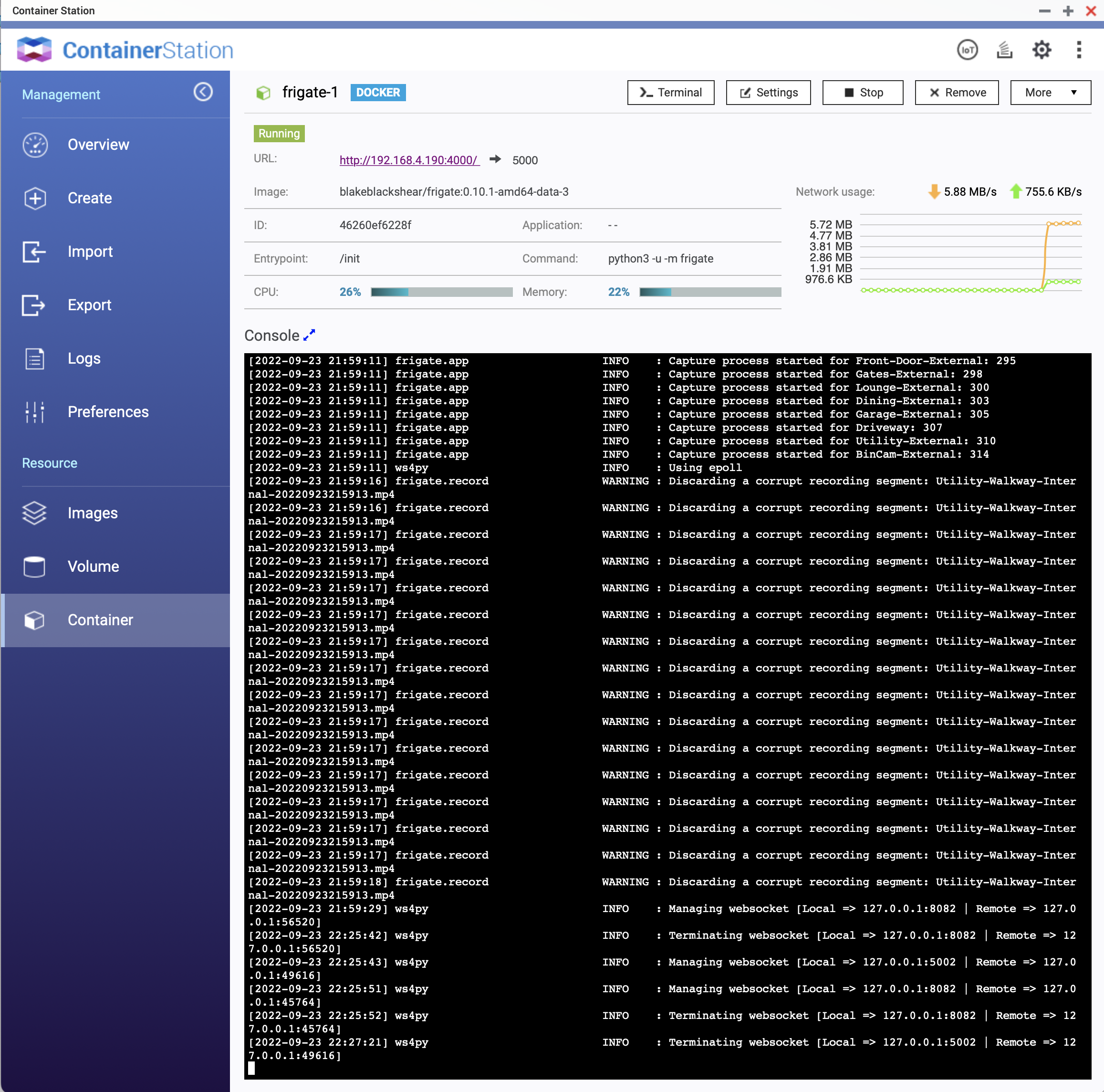 [EdgeTPU Support]: How to connect to docker image on QNAP Container Station · Issue #3920 ...