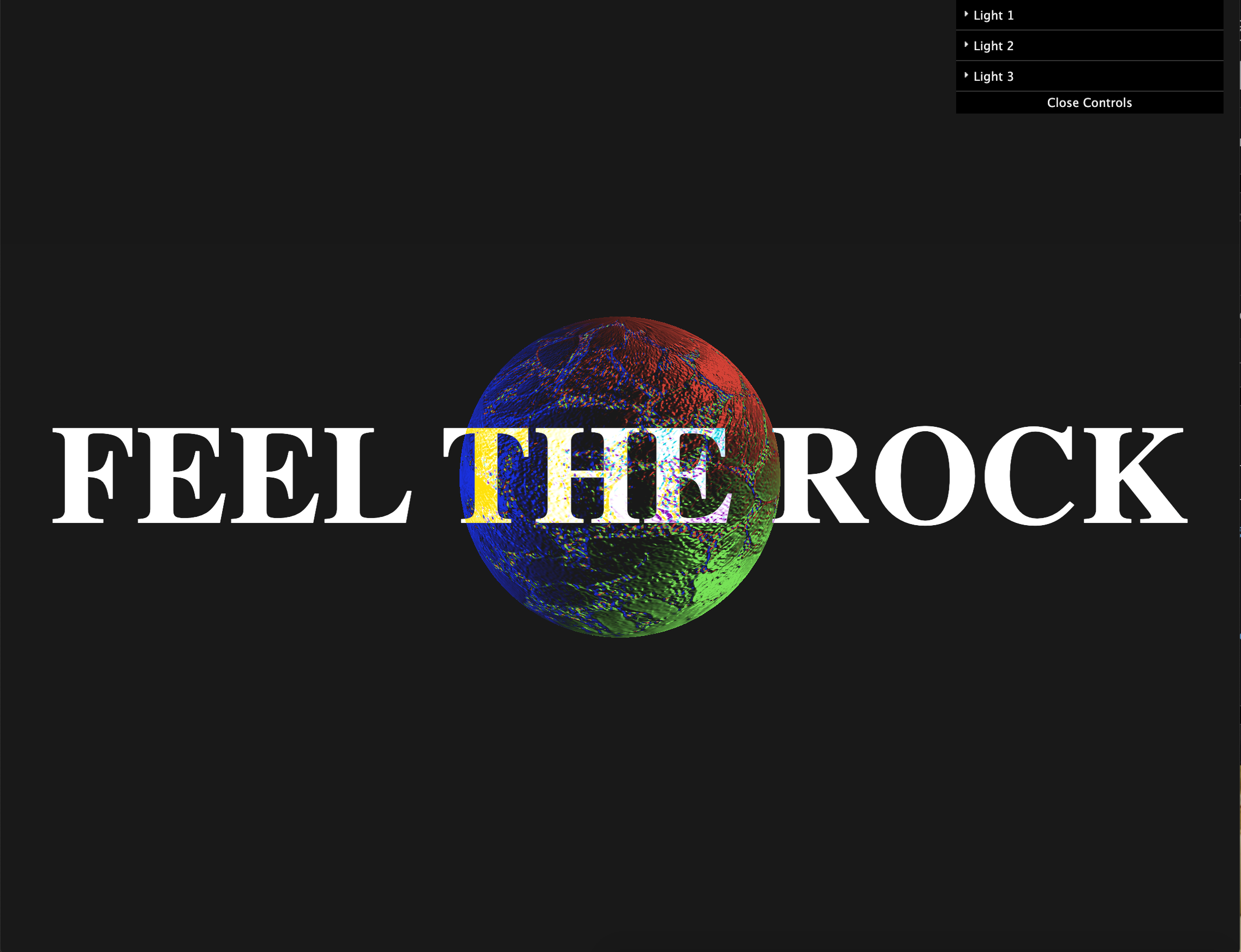 GitHub - bcouston/threejs-rock-demo