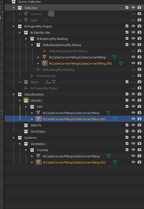 BlenderBIM: Collections as Selection sets · Issue #2580 · IfcOpenShell/IfcOpenShell · GitHub