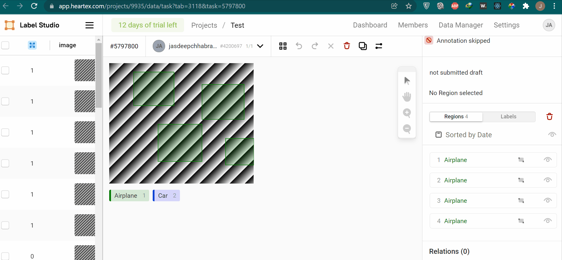 While using image width