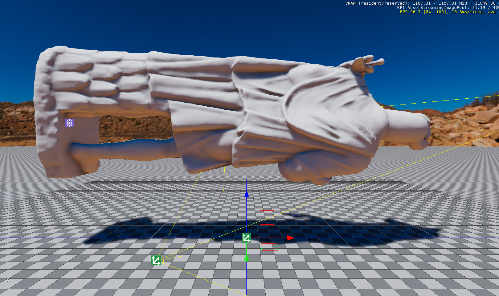 Rendering falls apart the further away you are from the origin · Issue ...