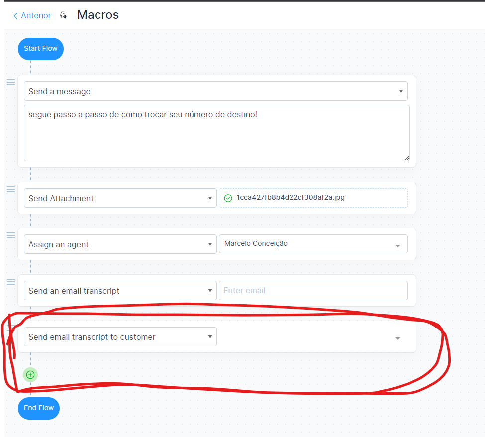Macros Send Email To Customer · Issue 5891 · Chatwoot Chatwoot · Github