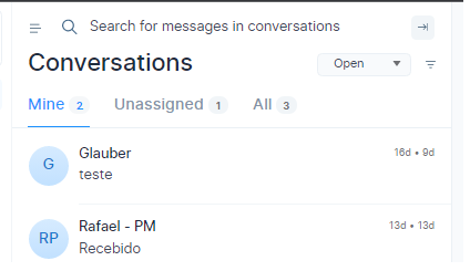 Search bar improvements · Issue #6642 · chatwoot/chatwoot · GitHub