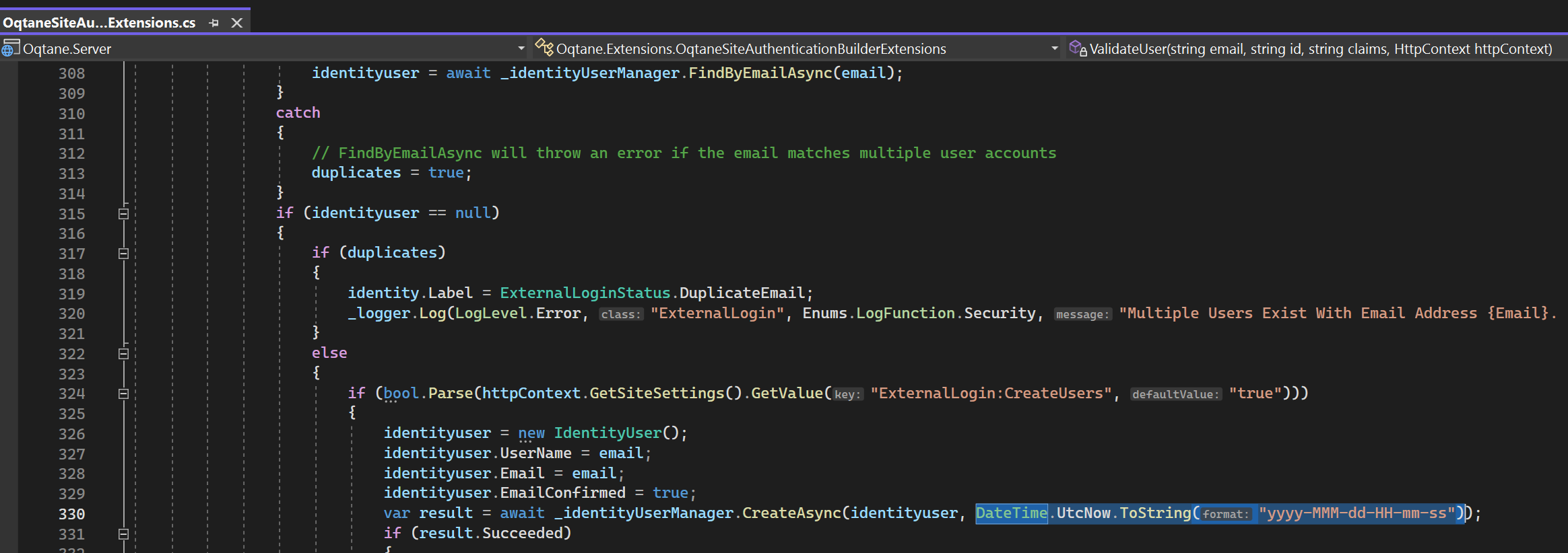 External login error on new users · Issue #2503 · oqtane/oqtane.framework · GitHub