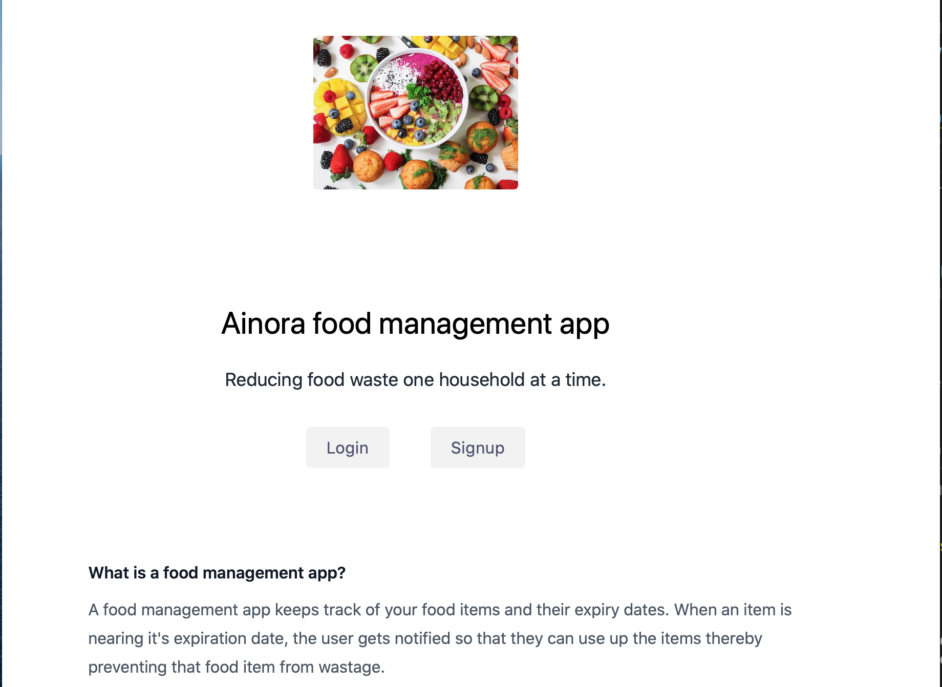 GitHub - CodingLady22/Food-management-app