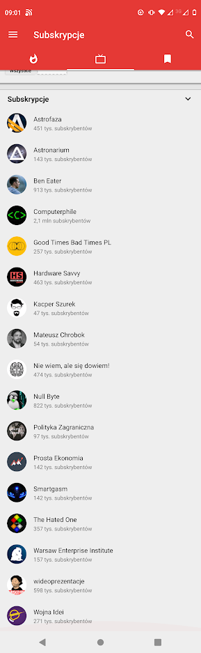 red dot notification on youtube channel icon not showing · Issue #8015 ...