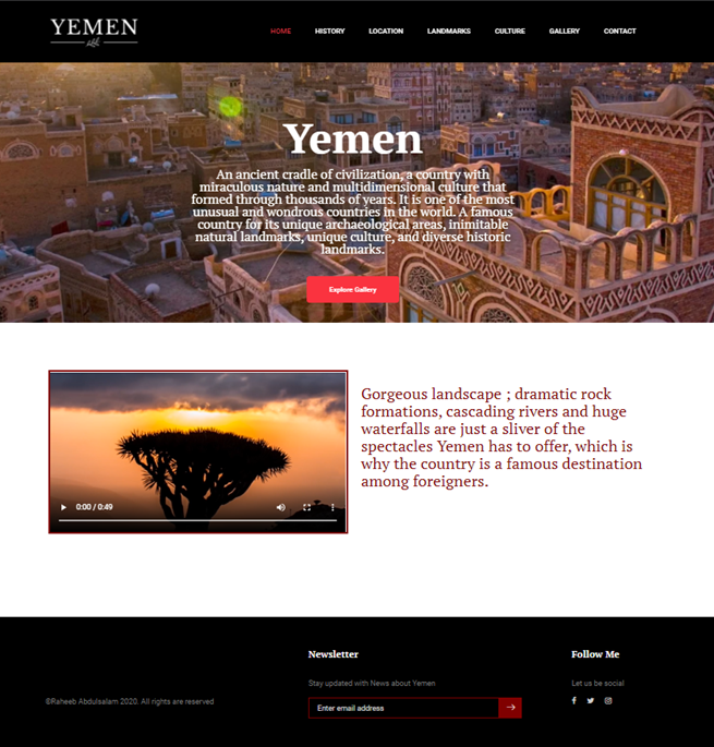 GitHub - RaheebAbdulsalam/The-Beauty-of-Yemen-Website