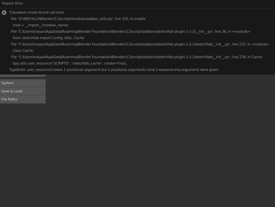Error on Installing (PLEASE HELP) · Issue #82 · sketchfab/blender-plugin · GitHub