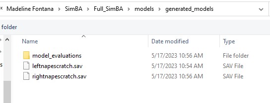 Existing model not making correct predictions on new videos · Issue #260 · sgoldenlab/simba · GitHub