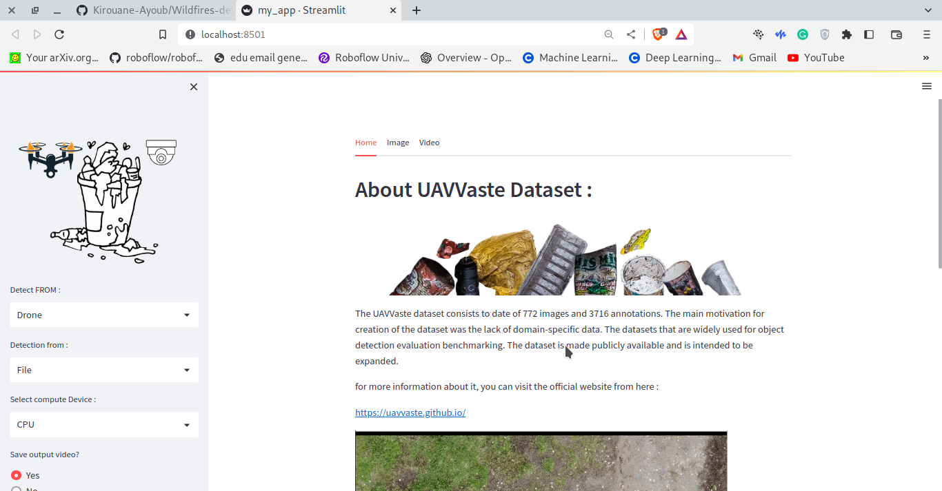 Github Kirouane Ayoub Garbage Detection System