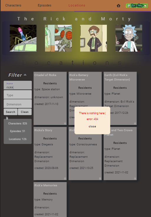 GitHub - Ceperiv/rick_and_morty