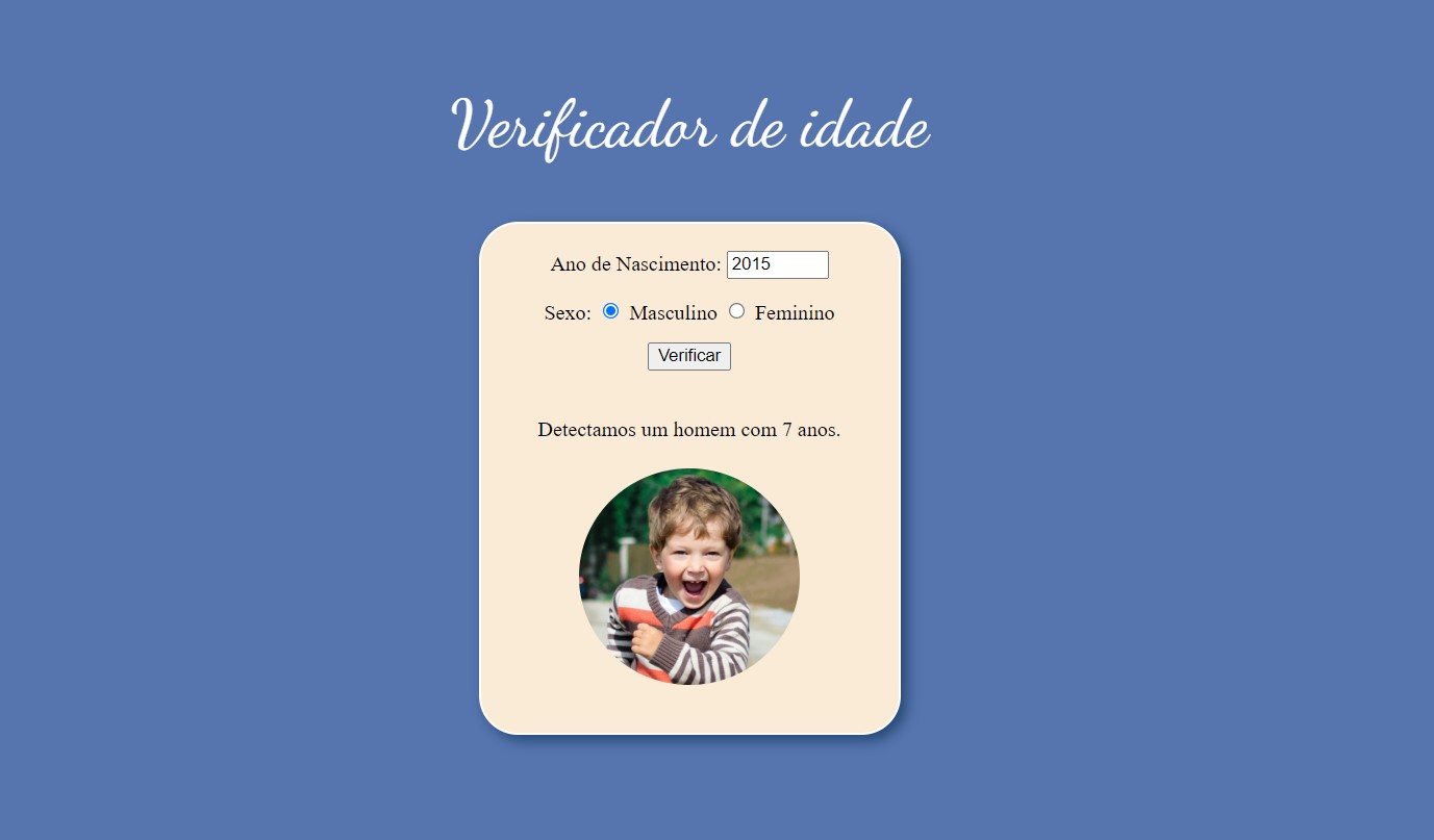 GitHub - Daniflav94/Verificador_idades: Programa da web que calcula a ...