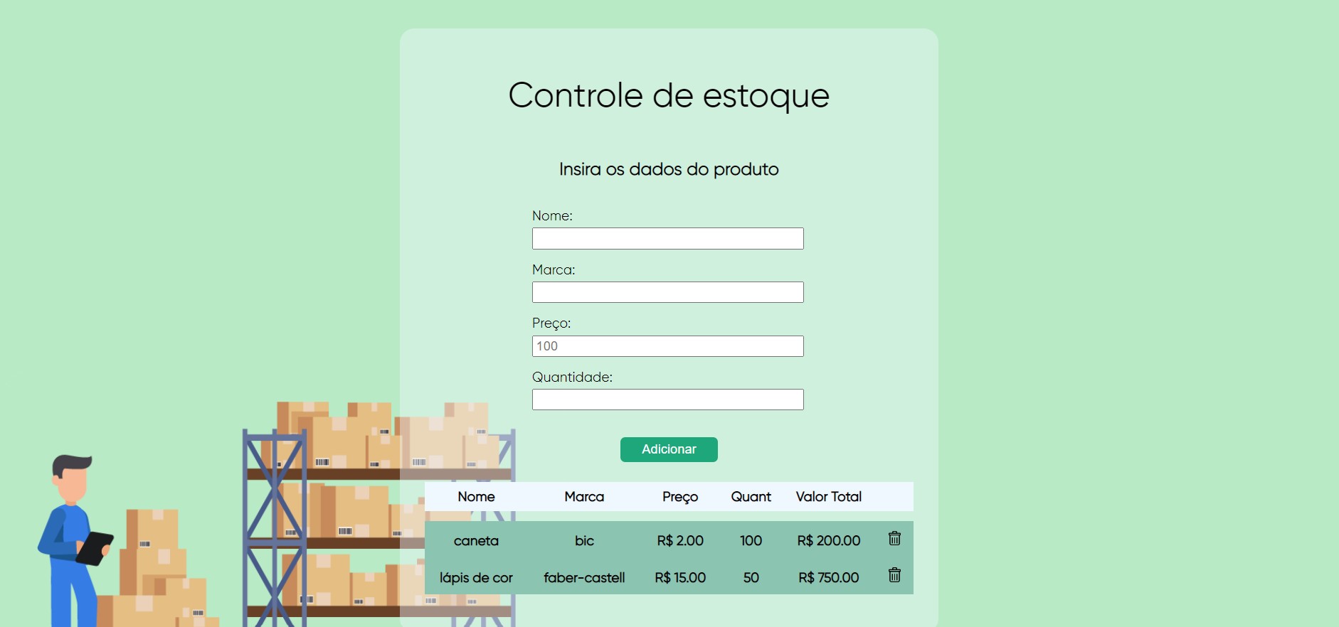 GitHub - Daniflav94/Estoque-produtos: Controle de estoque: adicione produtos e visualize-os em ...
