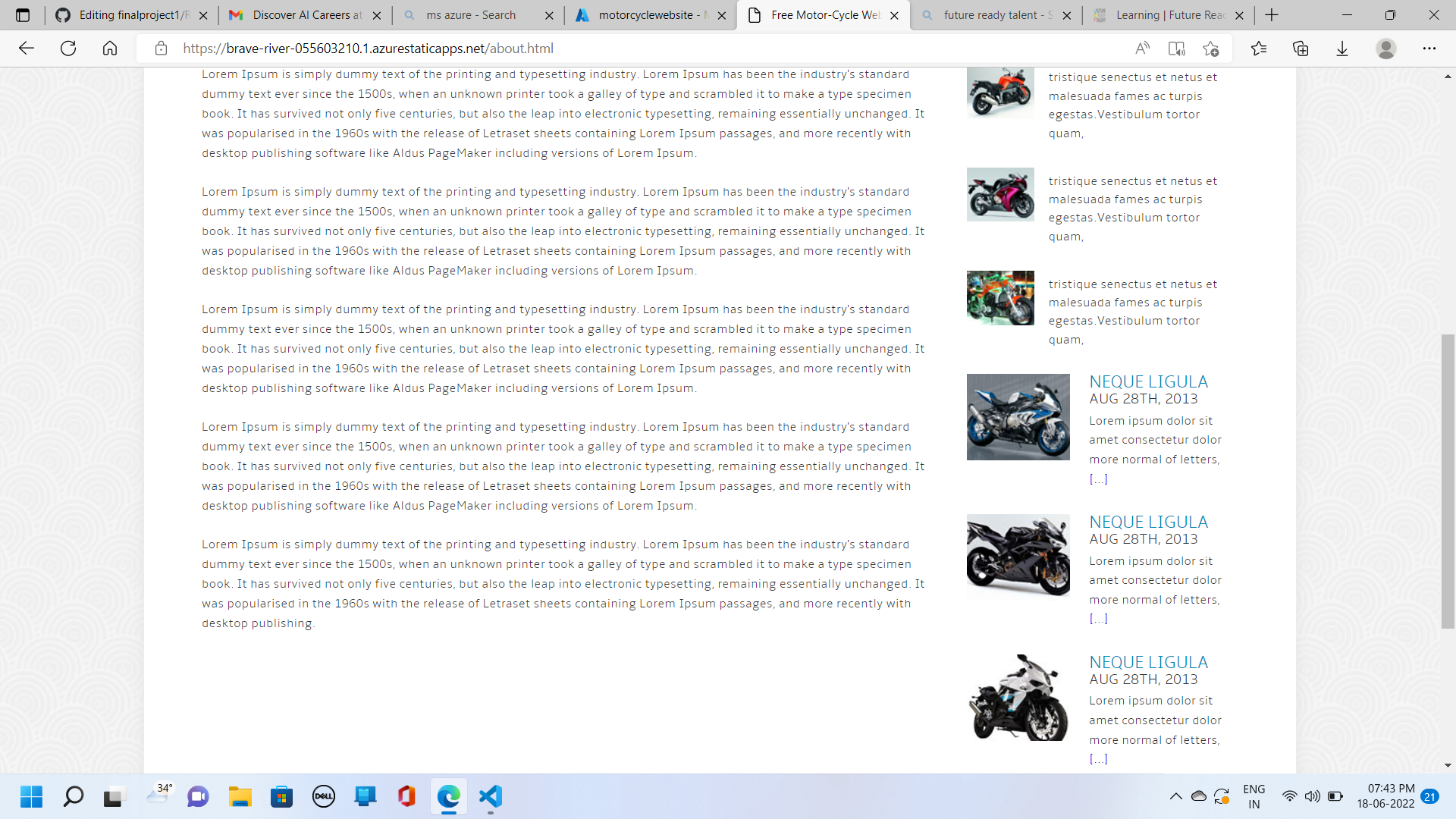 GitHub - SaitejaVijayagiri/finalproject1: Here i create a motor cycle ordering website and ...