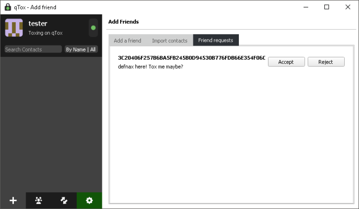 Add a Friend Requests Page · Issue #1794 · RetroShare/RetroShare · GitHub