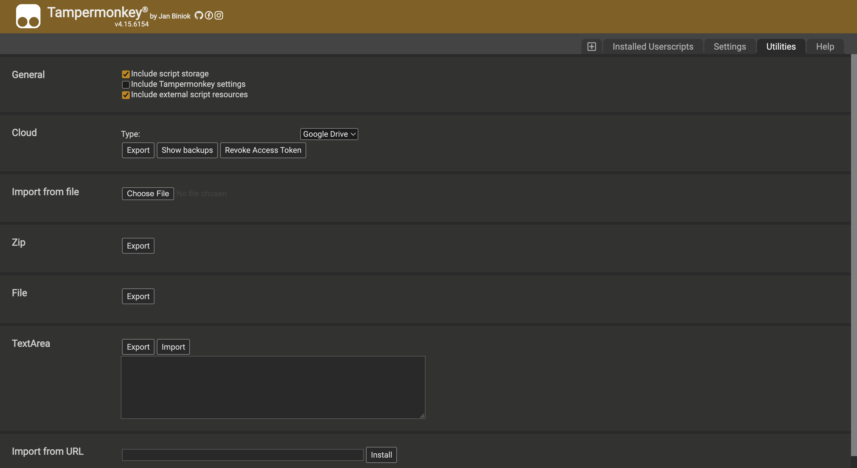 Import from file returns "Invalid json" for zip files · Issue #1432 · Tampermonkey/tampermonkey ...
