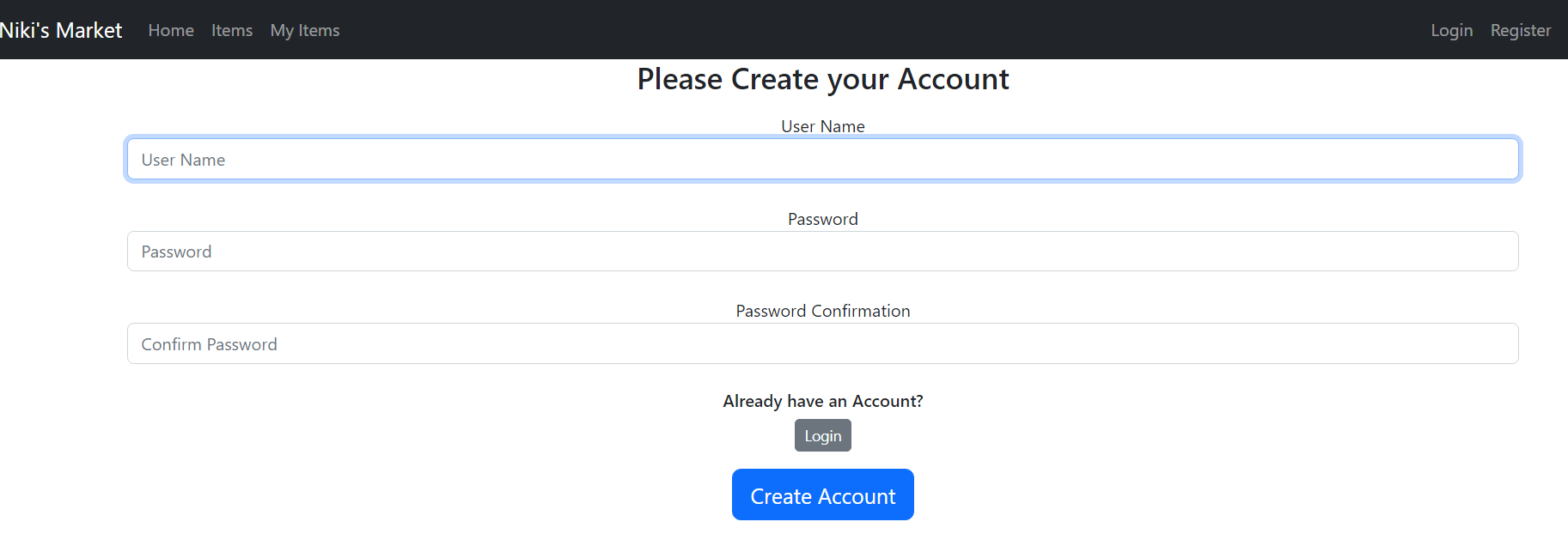 GitHub - nikolayratayov/Market: Market app built with Django