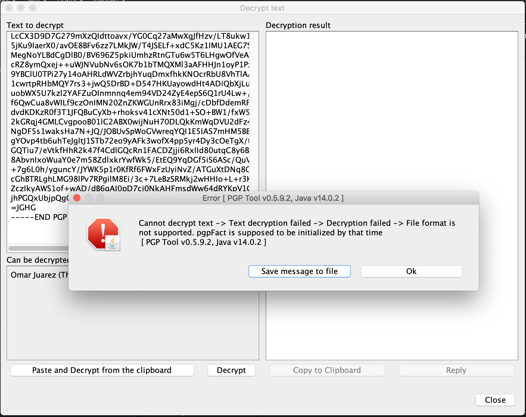 Fix: generated key should contain correct subkey(s) to be recognized by Facebook · Issue #230 ...