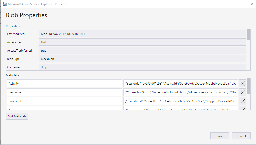 Allow column resizing in Metadata view of Blob Properties · Issue #2276 ...