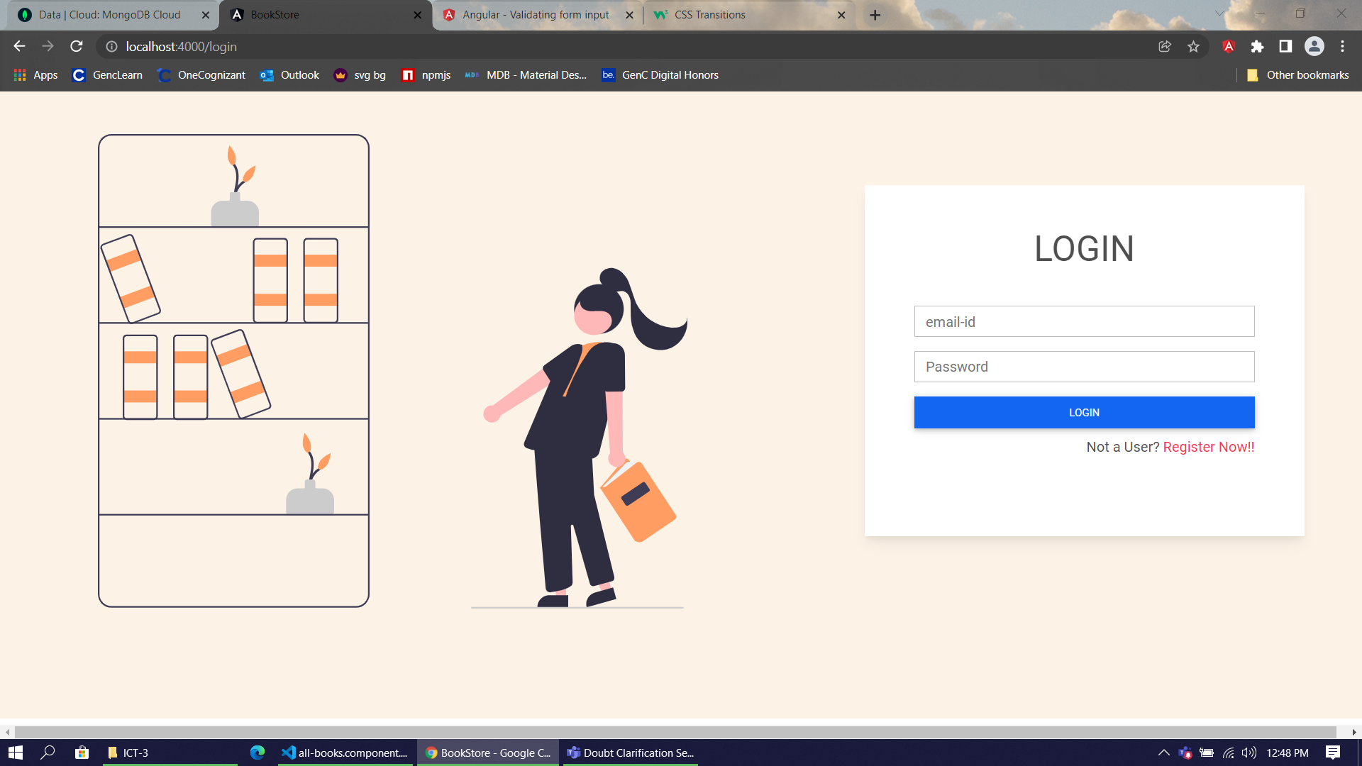 GitHub - ajalkrishna/book-store: As simple book store in which ...