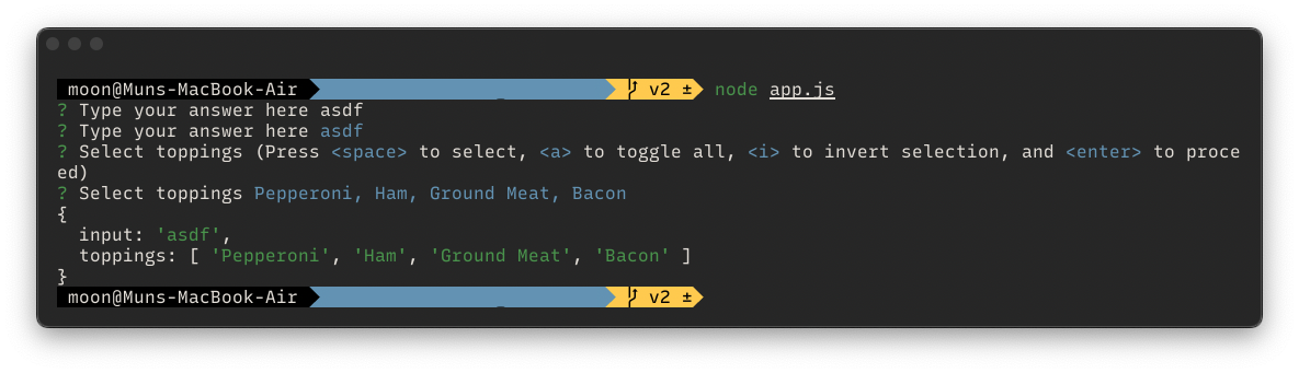 Prompt Displays Twice Before Input After Input · Issue 1184 · Sboudriasinquirerjs · Github