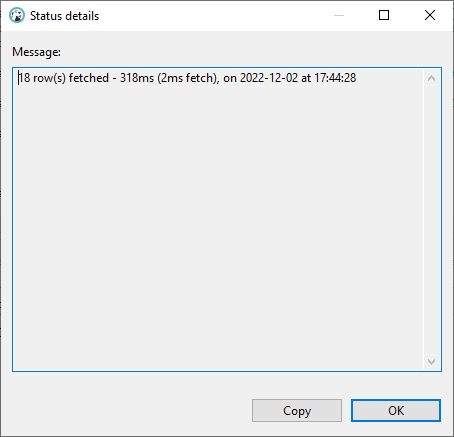 Copy button in Status details Dialog · Issue #18419 · dbeaver/dbeaver · GitHub