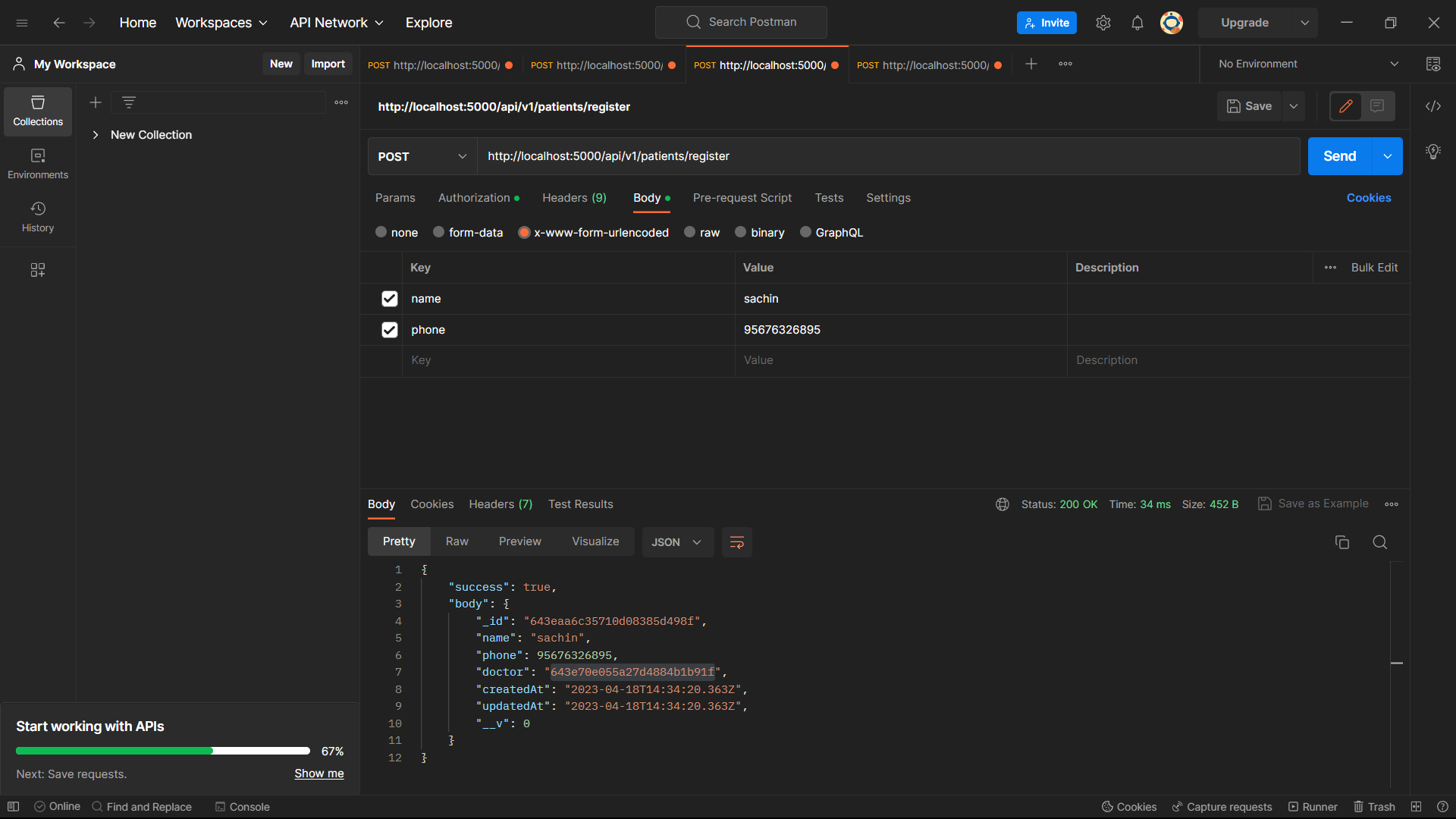 GitHub - SachinKrSundram/Hospital-API