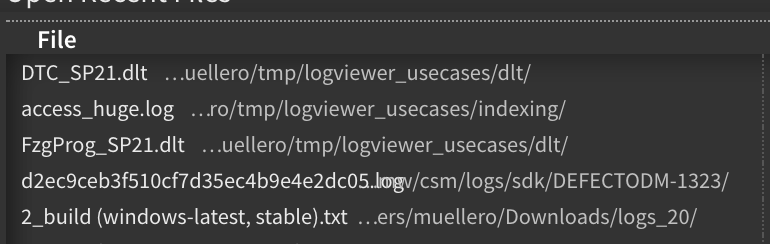 recent file dialog: filename and path overlap · Issue #501 · esrlabs/chipmunk · GitHub
