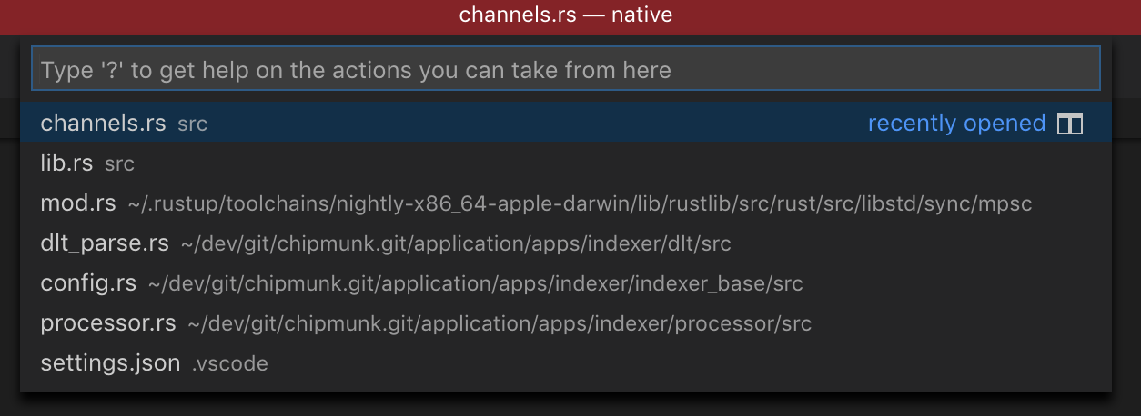 rework open recent files dialog · Issue #502 · esrlabs/chipmunk · GitHub