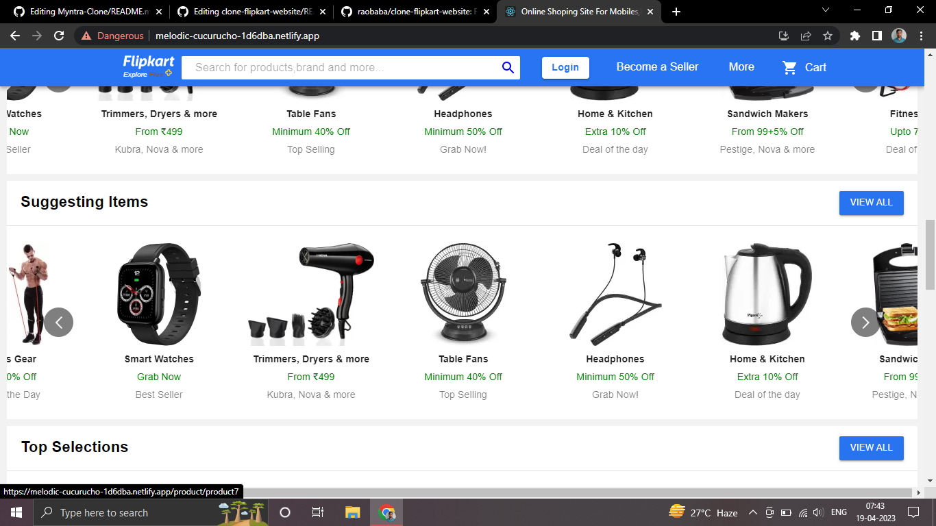 GitHub - raobaba/Flipkart_Clone: Flipkart has a dominant position in the apparel segment ...